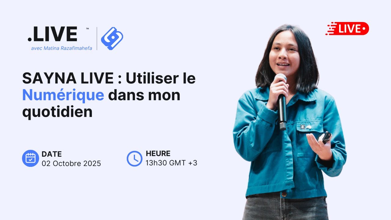 SAYNA .session : Utiliser le numérique dans mon quotidien - YouTube