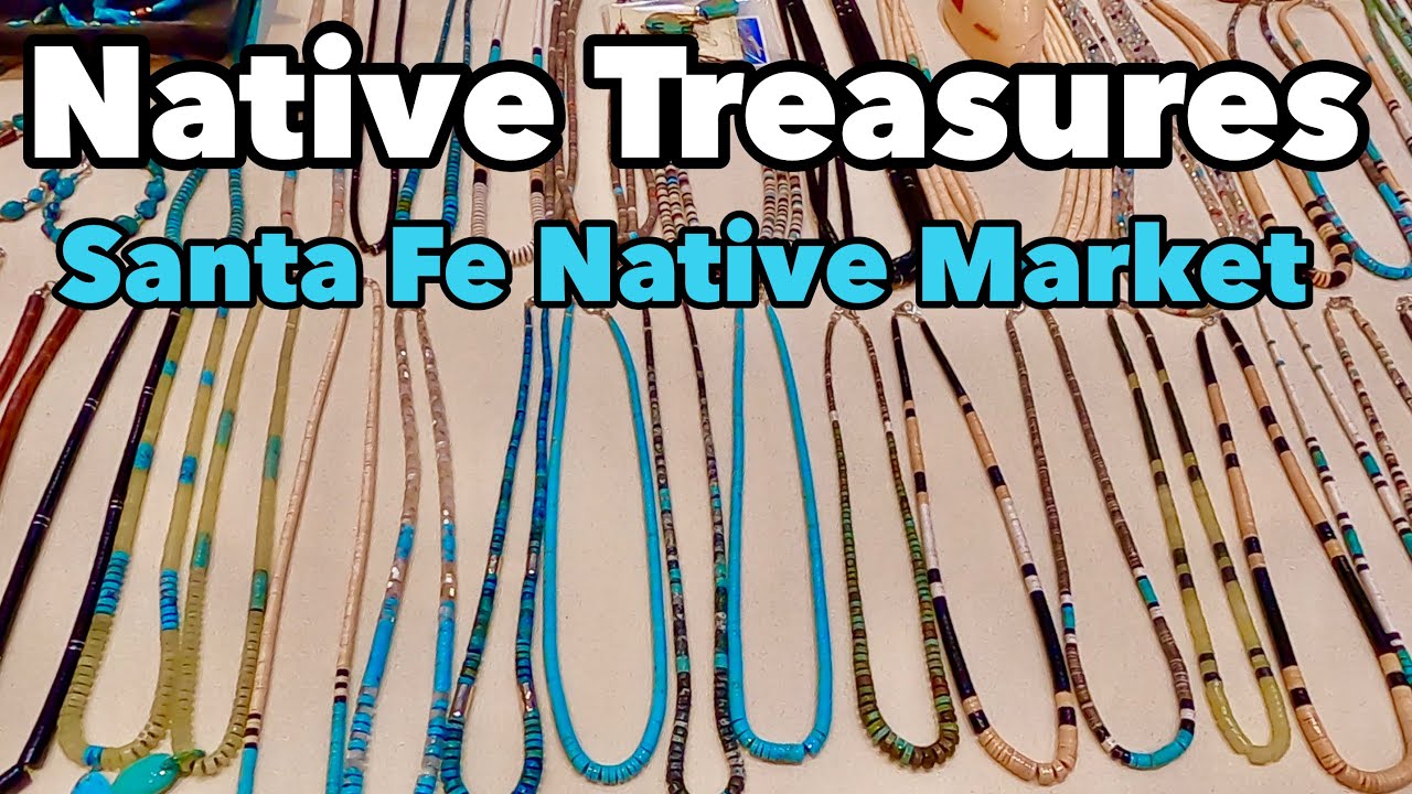 Native Treasures ~ Santa Fe Native American Jewelry Show - YouTube