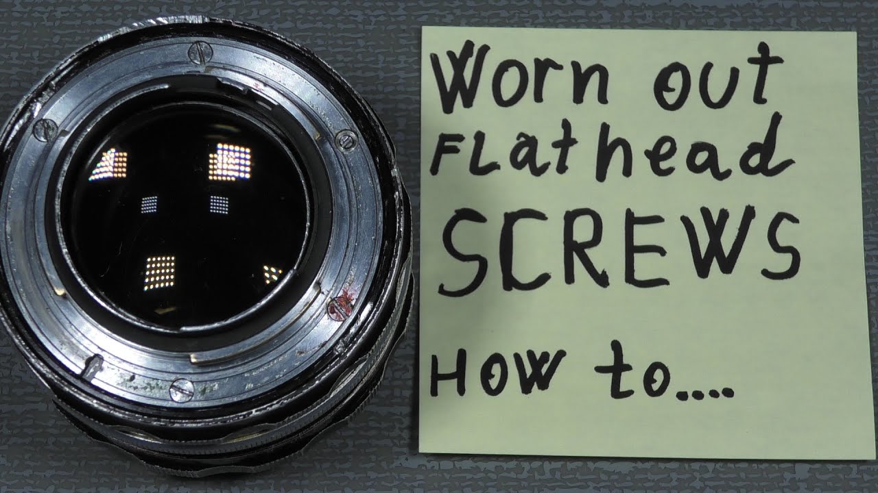 Worn out flathead screws how to unscrew it | New homemade tool - YouTube