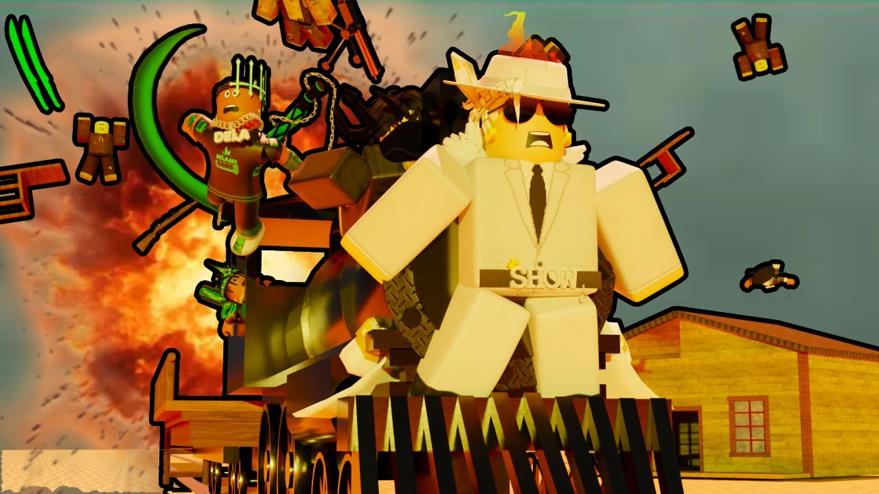 Dead Rails Roblox Gameplay – Show Gang vs Dela Gang Train Survival ...