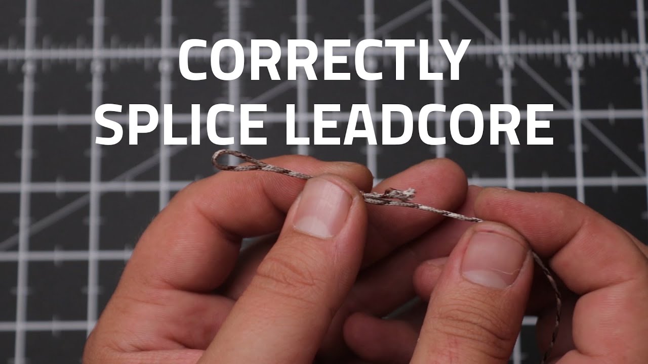 CORRECTLY SPLICE LEADCORE! For better Rig Presentation! How To Splice ...