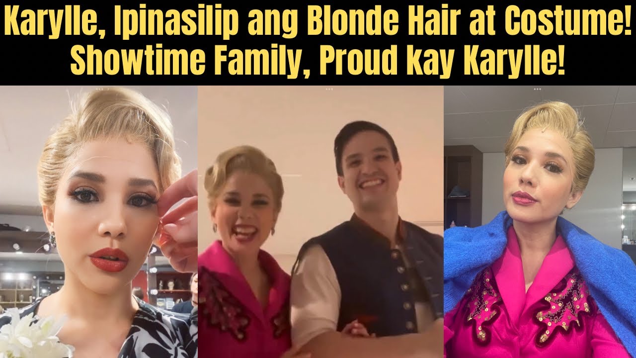 KARYLLE, Ipinasilip ang BLONDE HAIR at COSTUME! IT’S SHOWTIME FAM ...