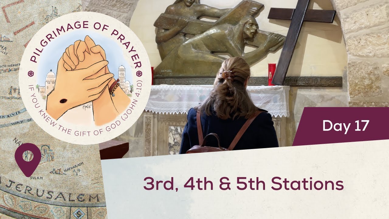 ️ Day 17: The Way of the Cross - 3rd, 4th & 5th Stations | Pilgrimage ...