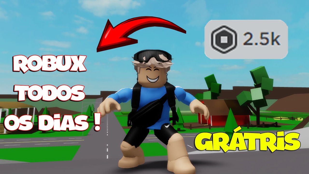 COMO GANHAR ROBUX DE GRAÇA!!! SÓ QUE VERDADE 🤑 ROBLOX - YouTube