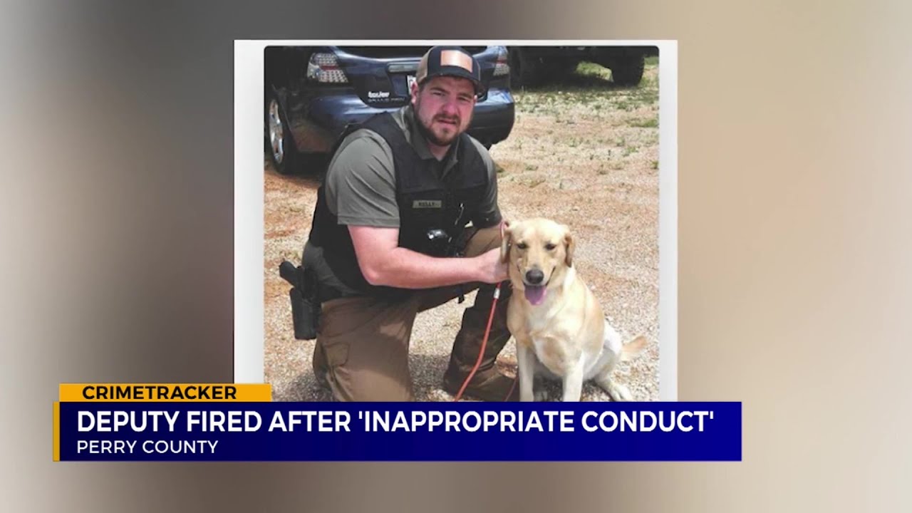 Perry County deputy terminated, TBI - YouTube