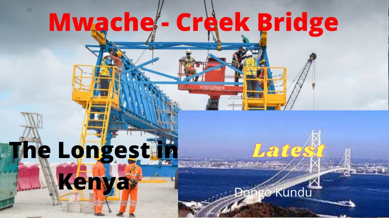The 1,440M Long Mwache - Mteza Bridge to be Complete by May 2022 - YouTube
