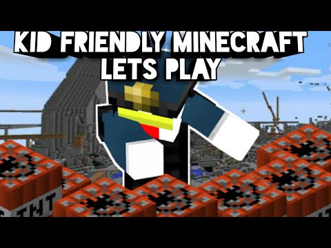 kid friendly minecraft lets play - YouTube