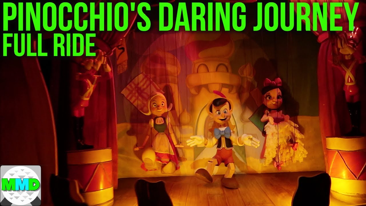 Pinocchio's Daring Journey - Full Ride POV - Disneyland 2017 - YouTube