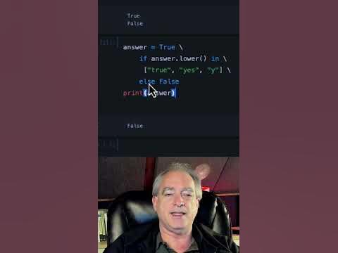 How to convert from string to boolean in Python - YouTube