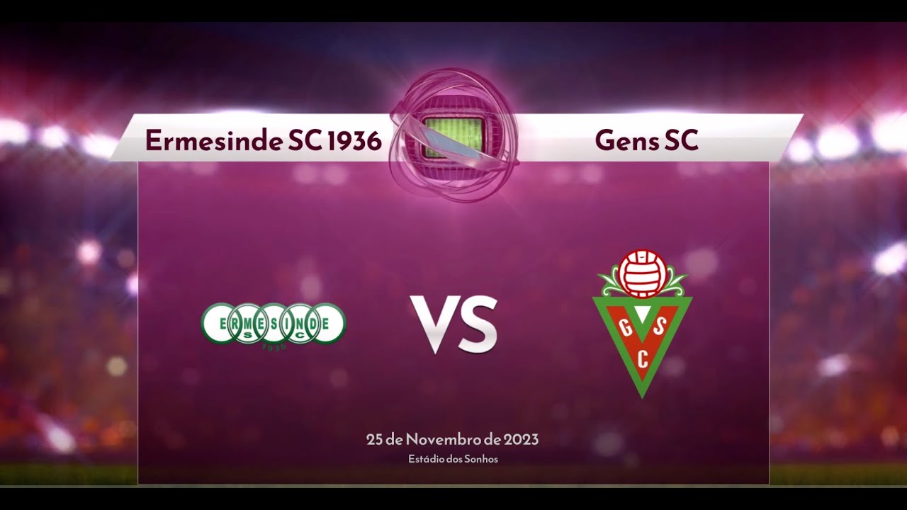 1ª Fase Série 6 - 4ª Jornada - Ermesinde SC 1936 vs Gens SC - YouTube