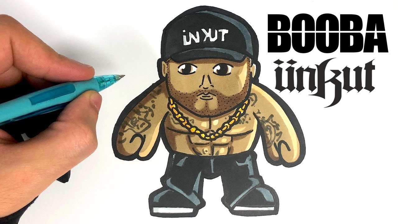 COMMENT DESSINER BOOBA EN BABY POP - YouTube