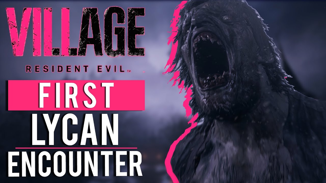 Resident Evil Village - First Lycan Encounter - Cutscene - YouTube