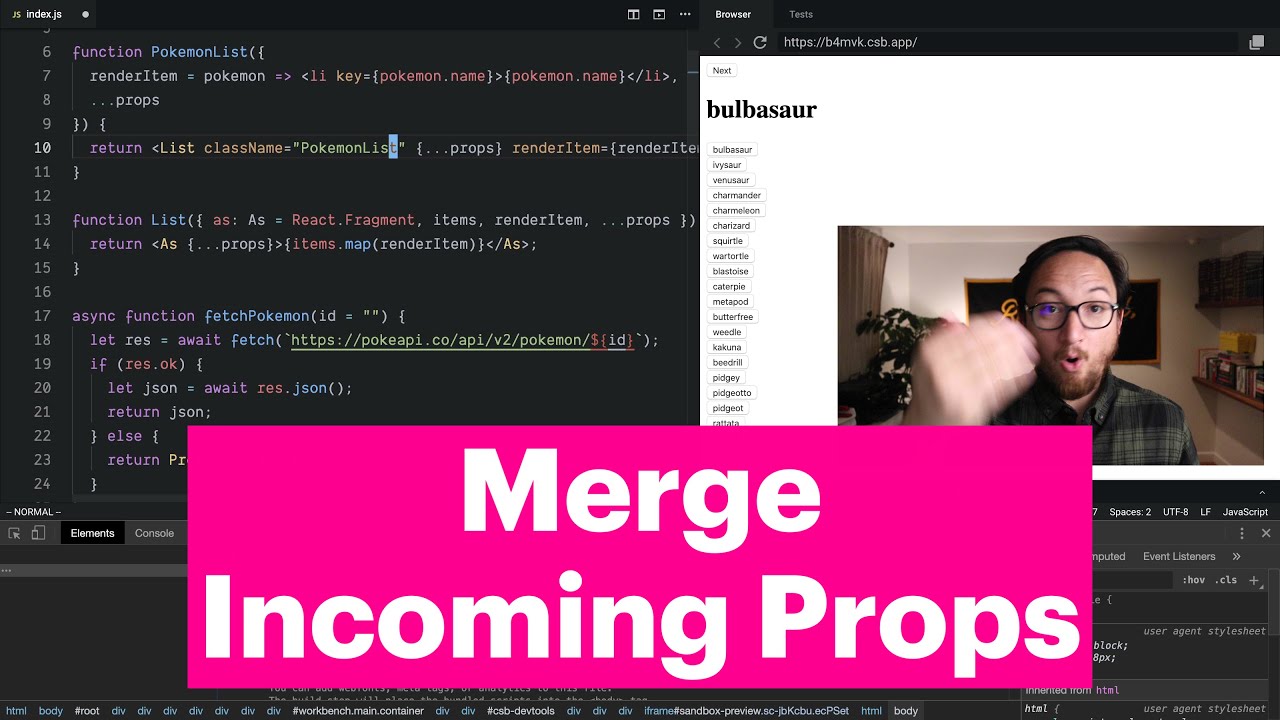 Merge Incoming Props - YouTube