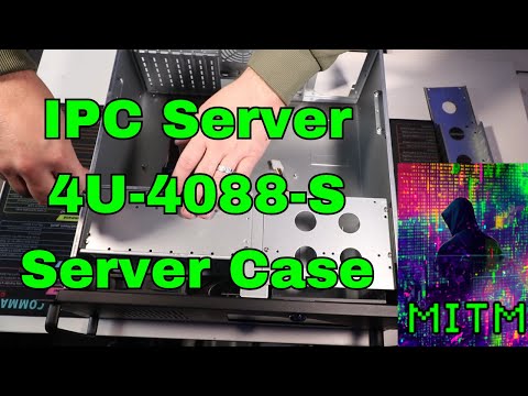 IPC Server 4U-4088-S Server Case w/o Power Supply (ATX) Unboxing and 1st impressions