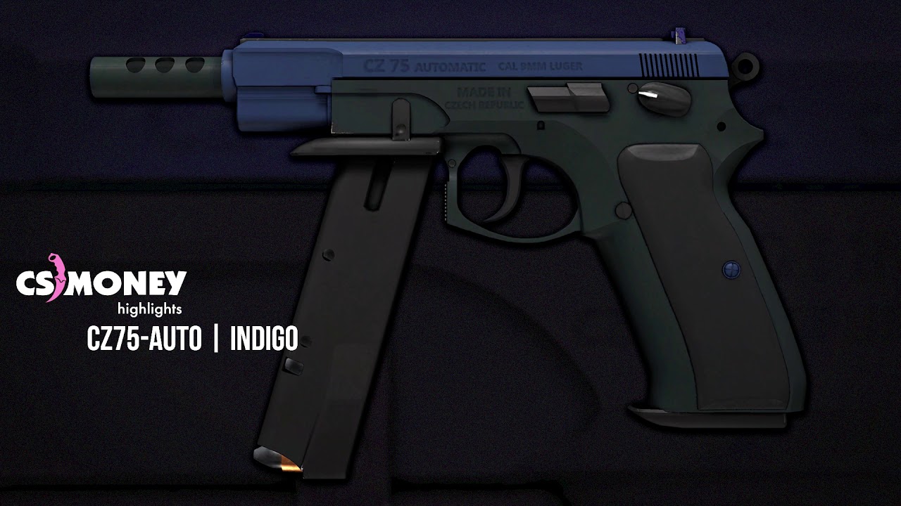 CS:GO | CZ75-Auto - Indigo - YouTube