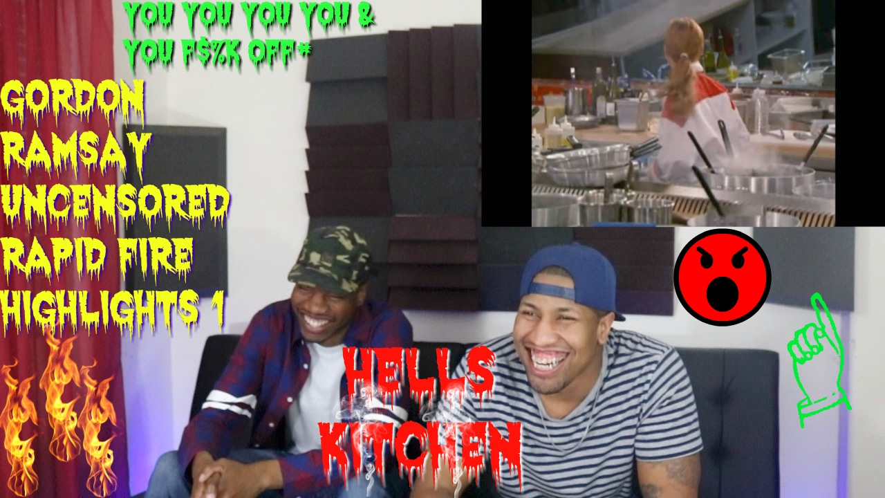 Gordon Ramsay Uncensored Rapid Fire Highlights 1 Reaction!!!! - YouTube