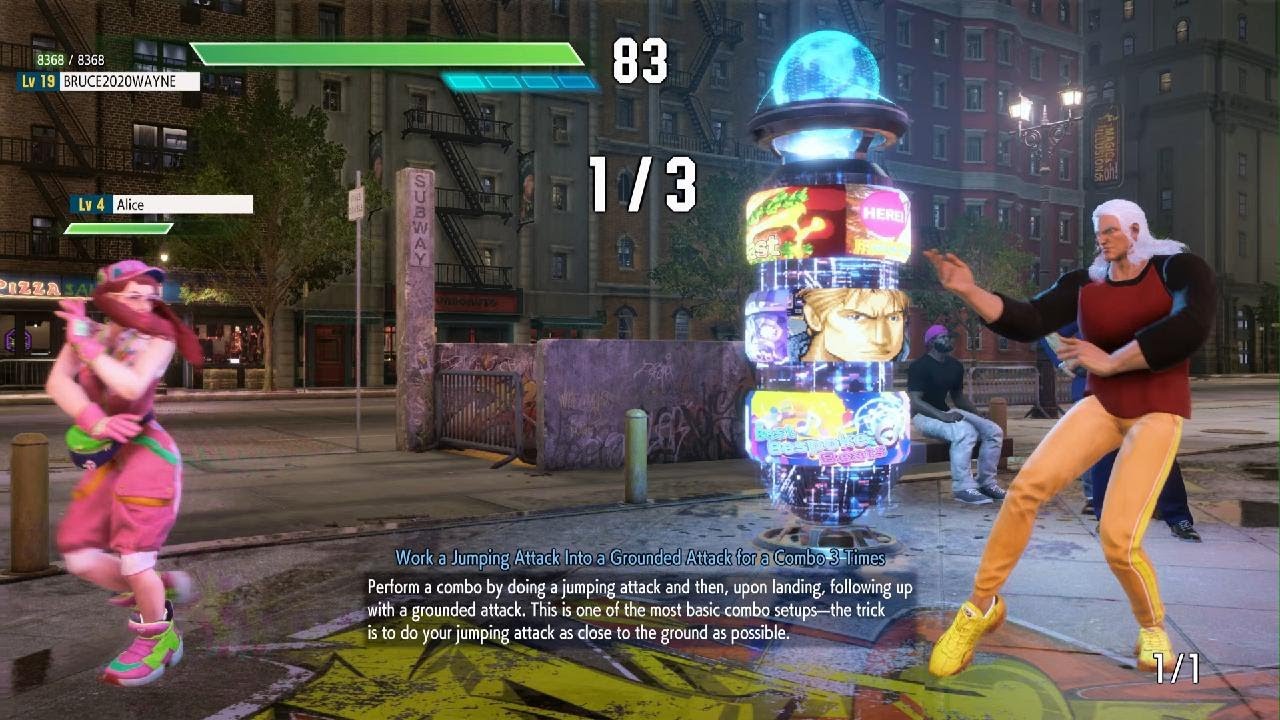 Street Fighter 6 Work a jumping attack into grounded attack challenge 3 ...