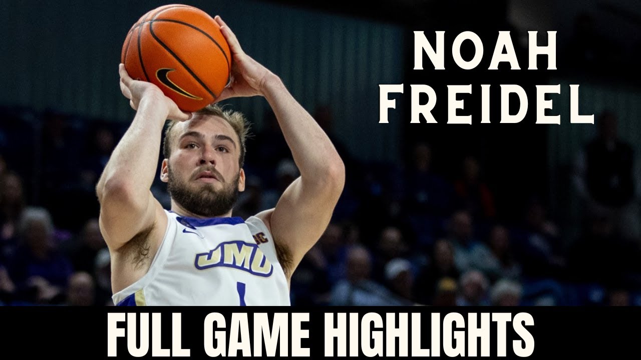 Noah Freidel Highlights vs South Alabama | 1. 11. 2024 - YouTube