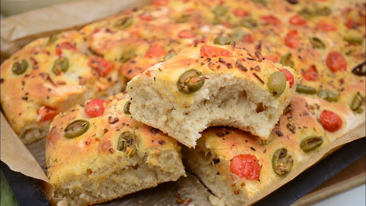 FOCACCIA - FOKAČA - Italijaska pogača koju morate probati! - YouTube