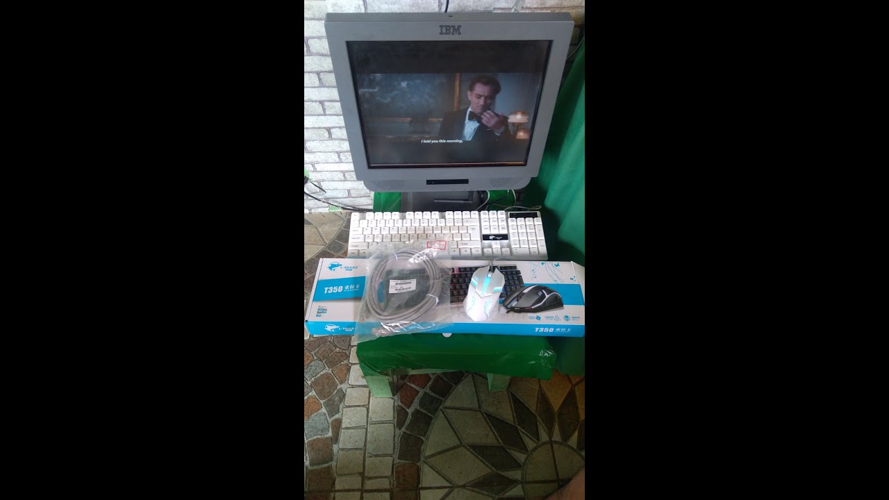 IBM 4838 540 Anyplace Kiosk for your past time entertainment - YouTube