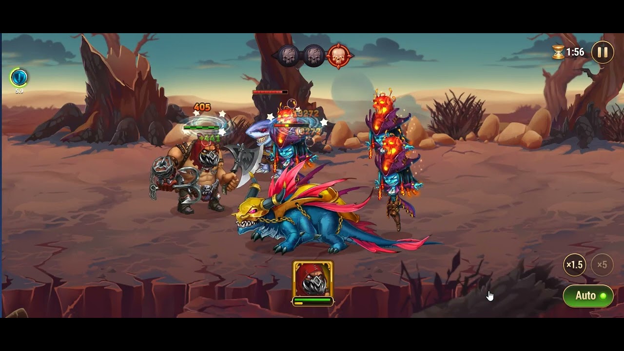 Hero wars- Mainland Cleaver solo - YouTube