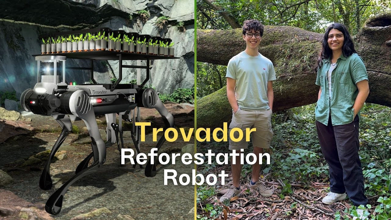 Discover the world’s first all-terrain reforesting robot! - YouTube