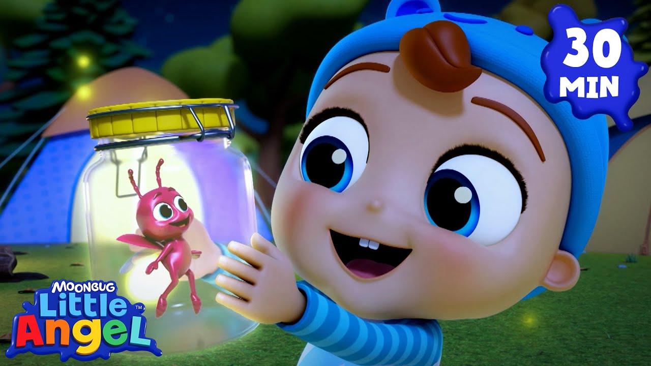 My Camping Friend🏕️ | Little Angel | Monster Cartoon for Kids - YouTube