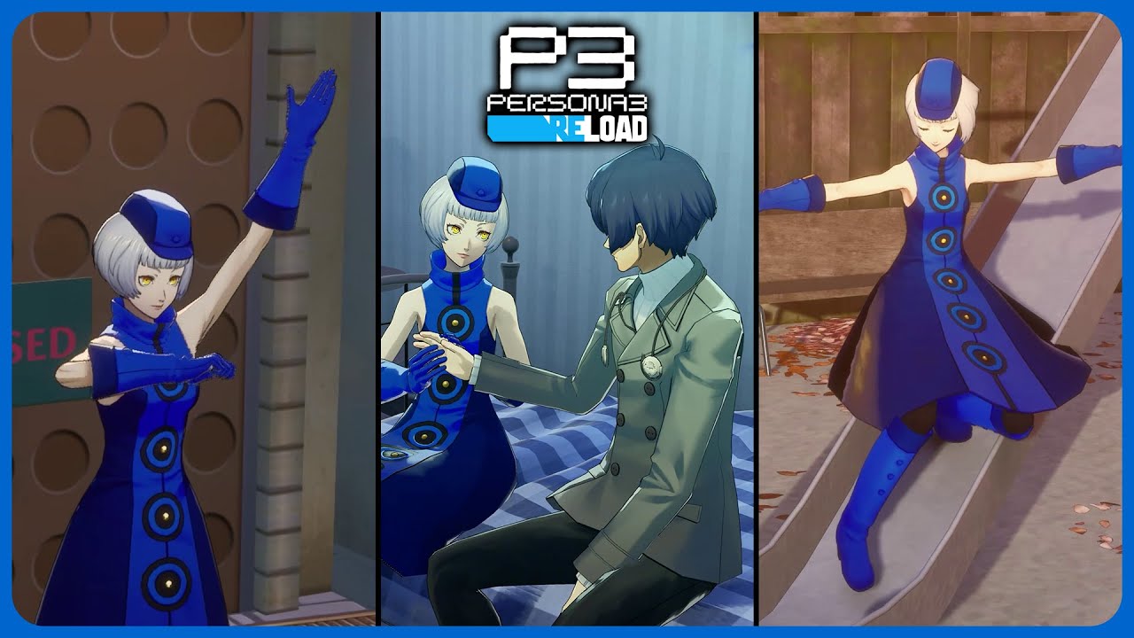 All Elizabeth Dates - Persona 3 Reload - YouTube