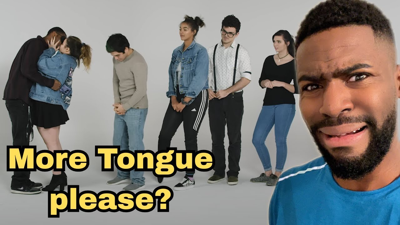 TRY NOT TO CRINGE: Strangers Kissing For The First Time | Cut Reaction ...