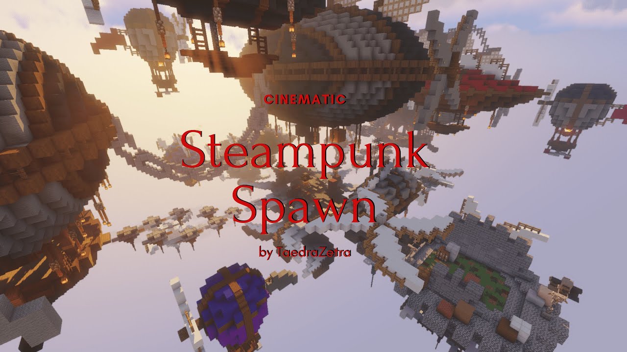 Minecraft | Steampunk Spawn - YouTube