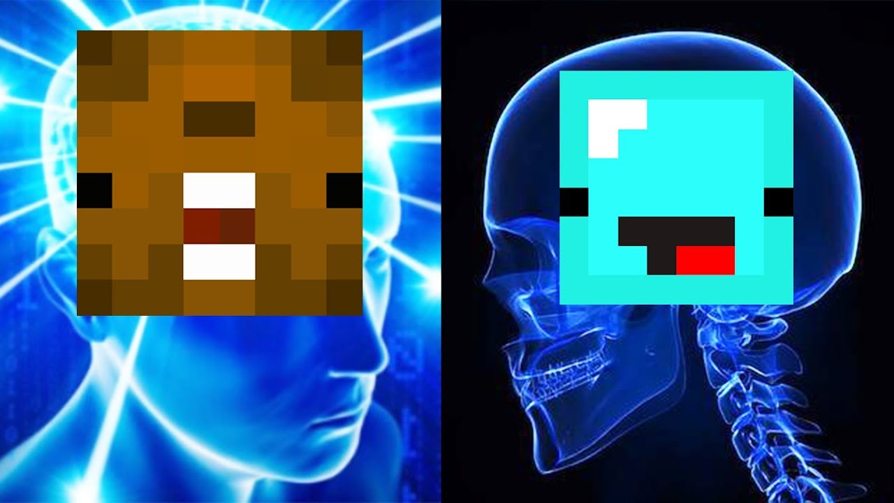 Minecraft but your brain expands... - YouTube