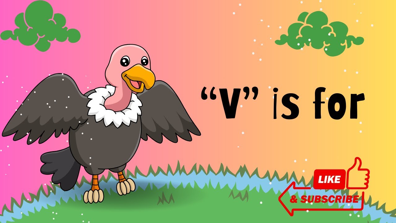 Letter "V" | Phonics| Educational Learning| #kidsvideo #adult - YouTube