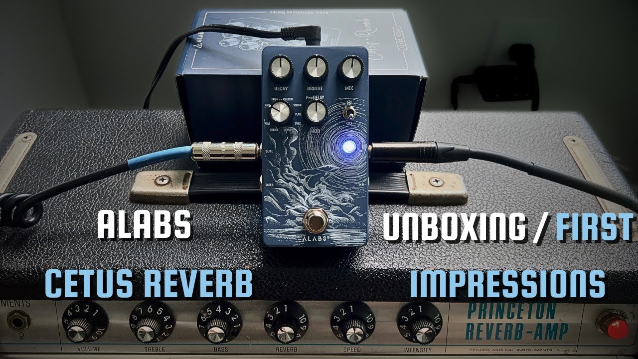 Alabs Cetus Reverb Pedal (Phenomenal sound!) - YouTube