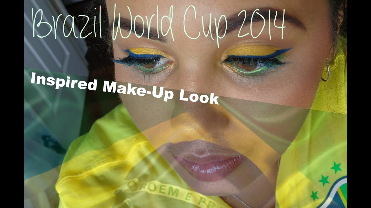 Brazil Fifa World Cup Inspired Make-Up Tutorial - YouTube