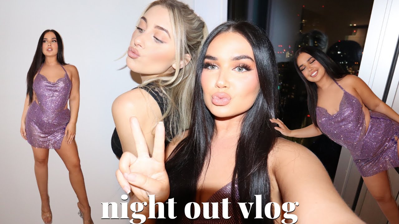 COME ON A NIGHT OUT WITH US!!!! + GRWM - YouTube