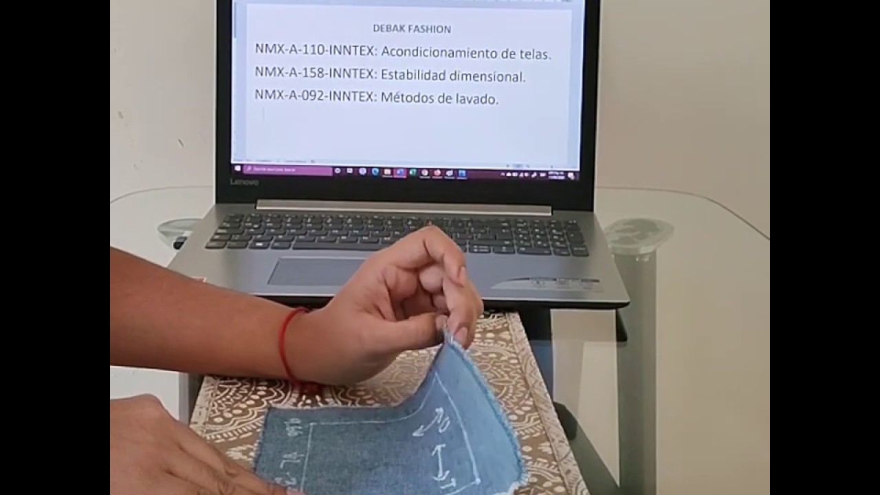 Estabilidad dimensional de las telas - YouTube