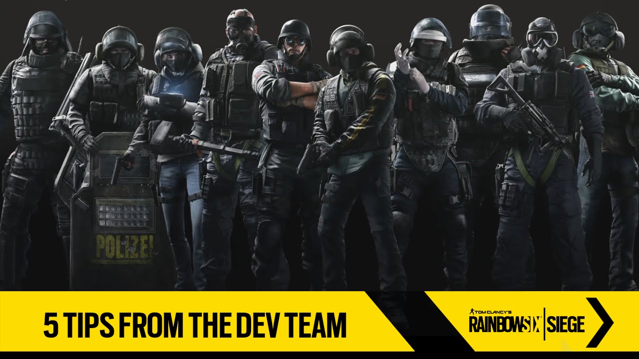 Tom Clancy's Rainbow Six Siege – 5 Tips from the Dev Team [DE] - YouTube