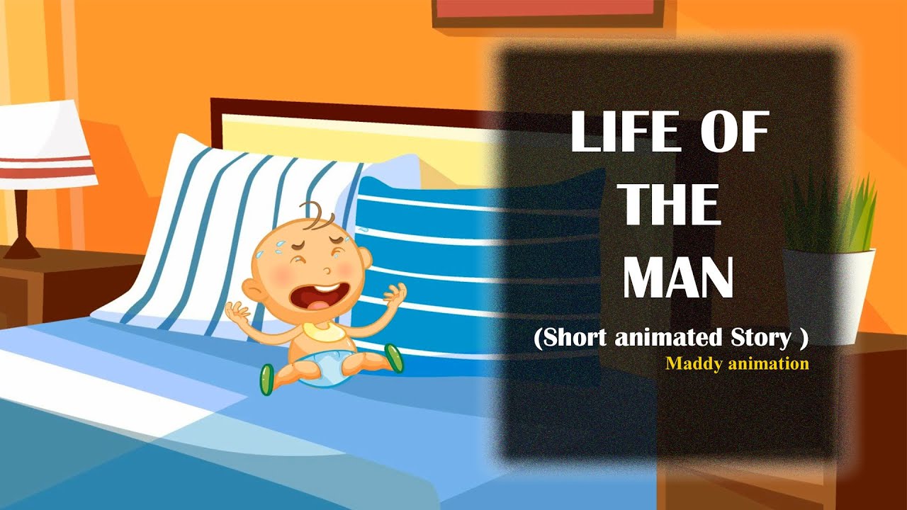 Life of the Man | Best short animated story | Maddy Animation - YouTube
