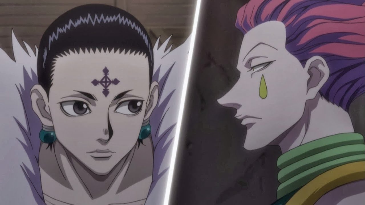 hisoka vs chrollo fight in a nutshell - YouTube
