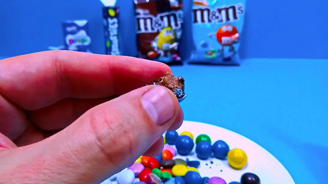 M&M's vs. Smarties vs. Milka Schoko Drops | Salted Caramel | Dragee ...