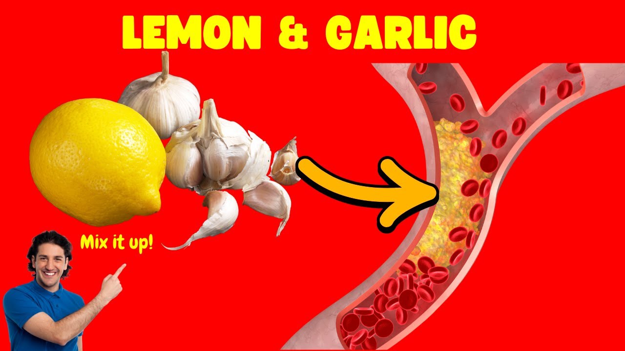 The INSTANT Health Benefits of Lemon Mixed With Garlic - YouTube