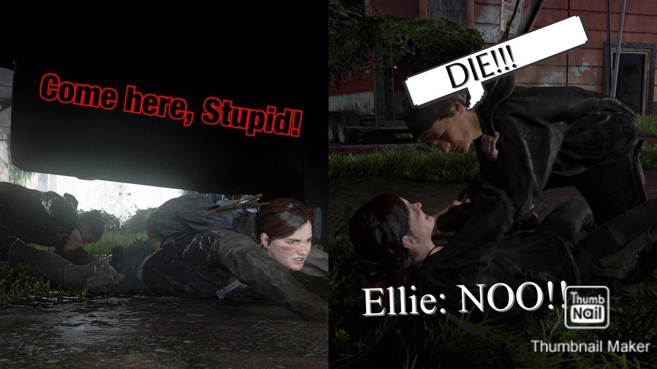 The Last of Us 2 - Ellie's tortured and death by WLF‘s melee soldier ...