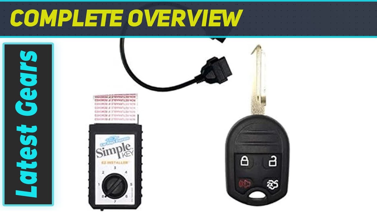 Simple Key Programmer Bundle: Program Your Ford, Lincoln, Mercury ...