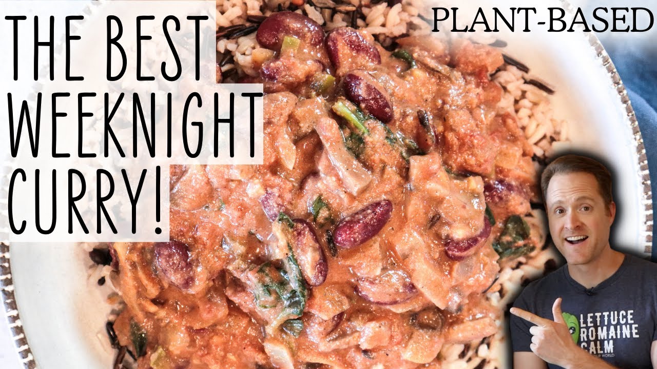 Make This Plant Based Curry in Under 20 Minutes | Oil Free - YouTube