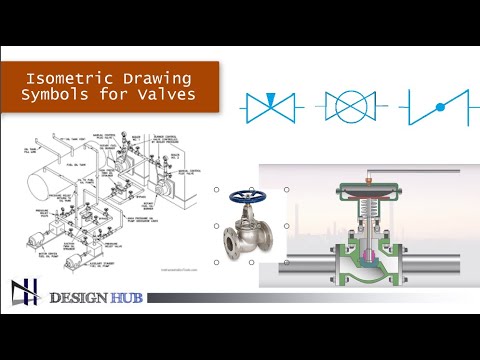 Isometric Drawing Symbols for Valves |Design Hub| - YouTube