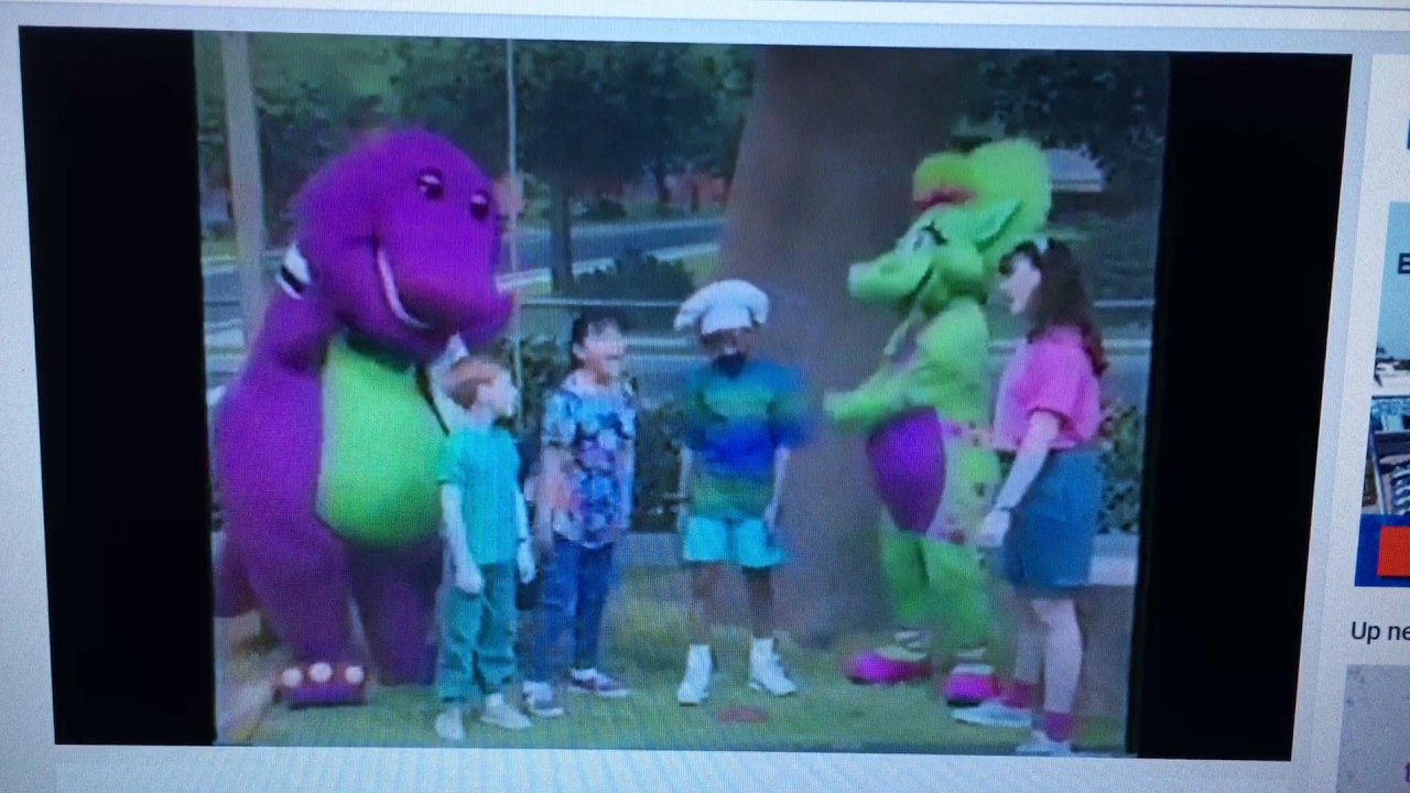 My favorite song from Barney Hi neighbor - YouTube