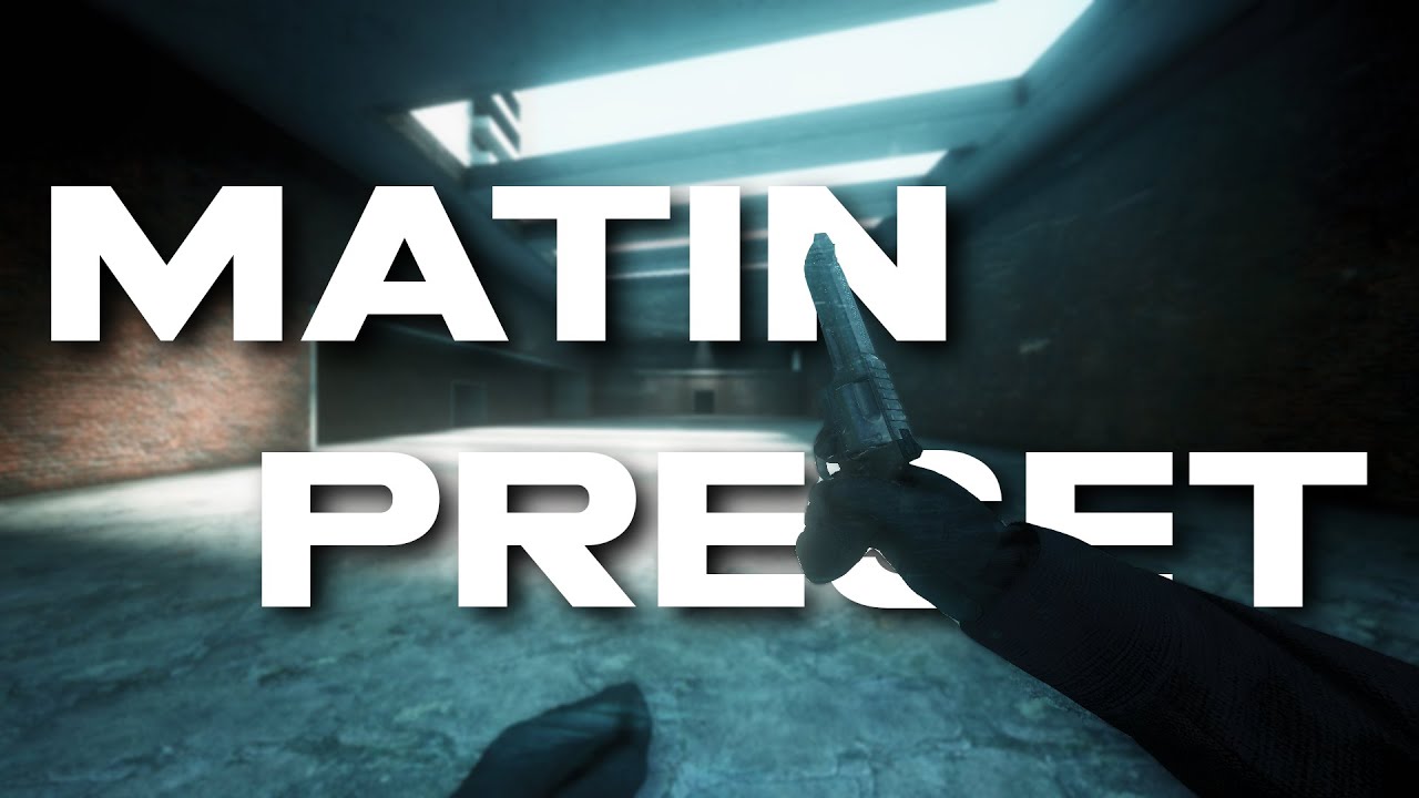 Matin Cɐʇoɹɔǝ Preset ReCreation. | Gmod Realism - YouTube