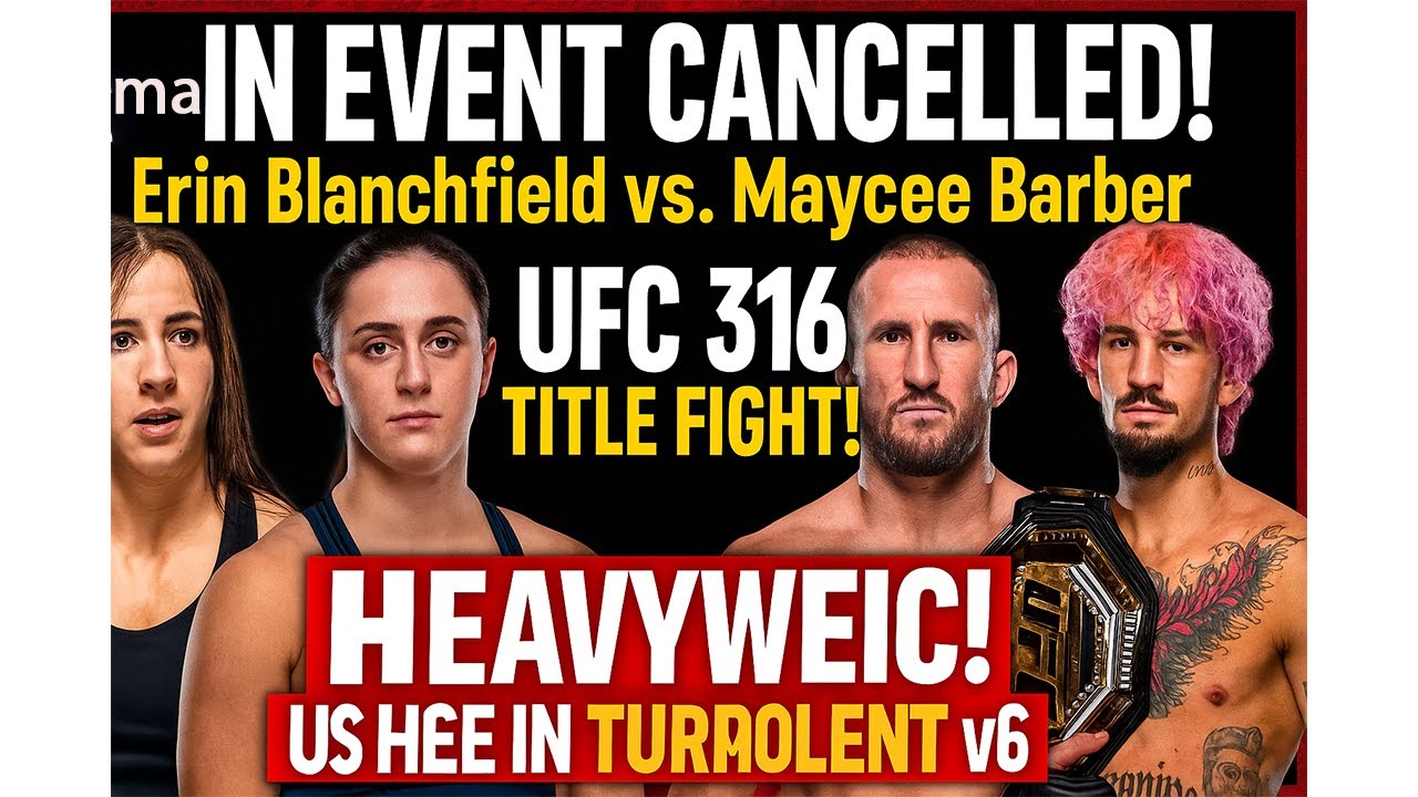 🚨 Shocking UFC Shake-Up: Blanchfield Out! O’Malley vs Merab War Set for ...