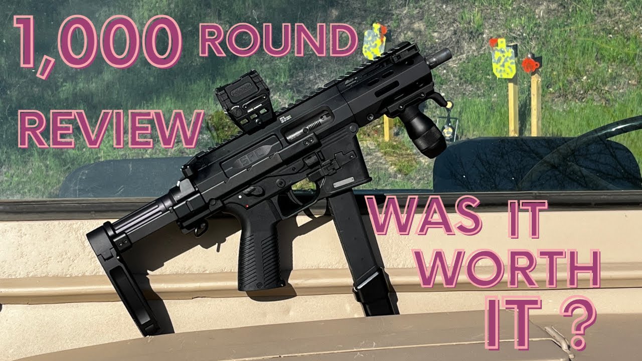B&T SPC9 1,000 round review - YouTube
