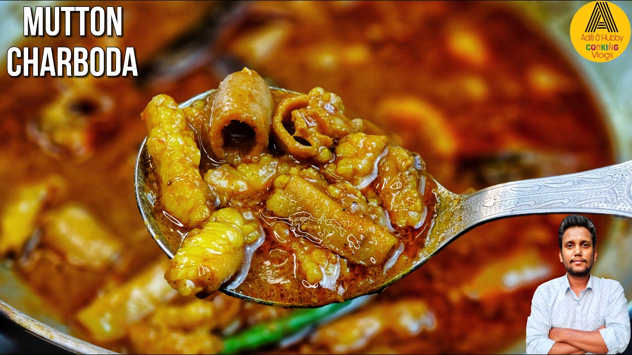 Bengali Style Tasty Mutton Charboda Recipe | Spicy Mutton Chusta Recipe ...